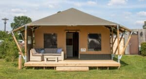 Tenda safari Wood | Scopri le tende di lusso e glamping | Outstanding